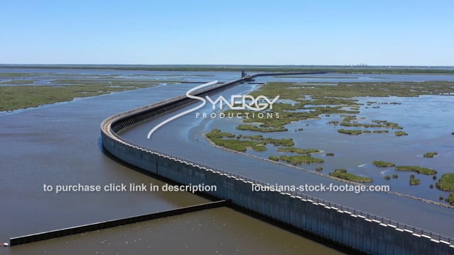 2844 New Orleans hurricane storm surge wall flood protection ...